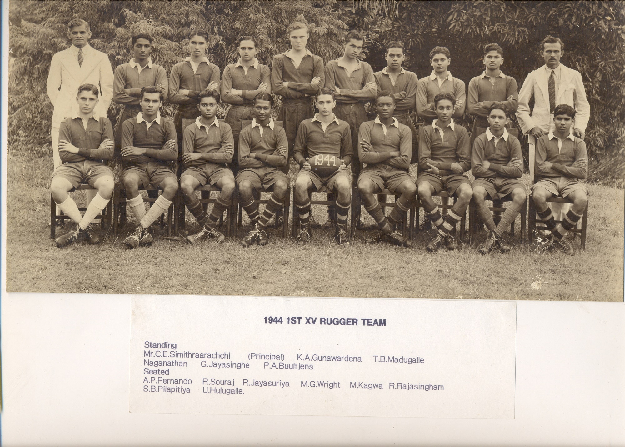 1944 Team – Trinity Rugby
